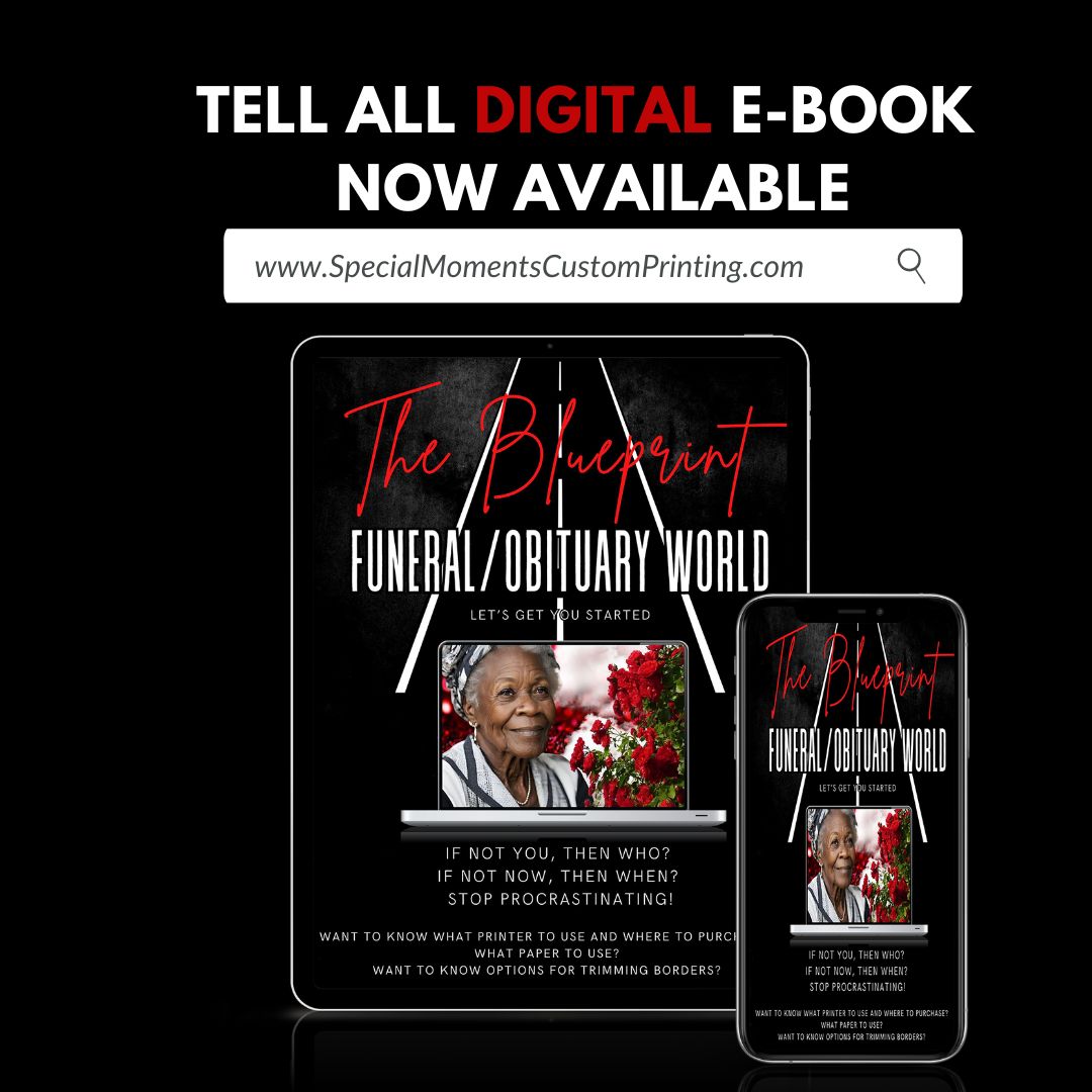 Obituary Business Tell All Digital E-book – specialmomentscustomprinting
